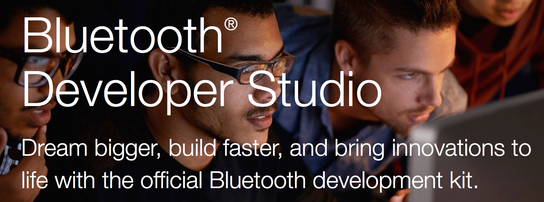 Bluetooth Developer Studio landing page – Heidi Kenyon
